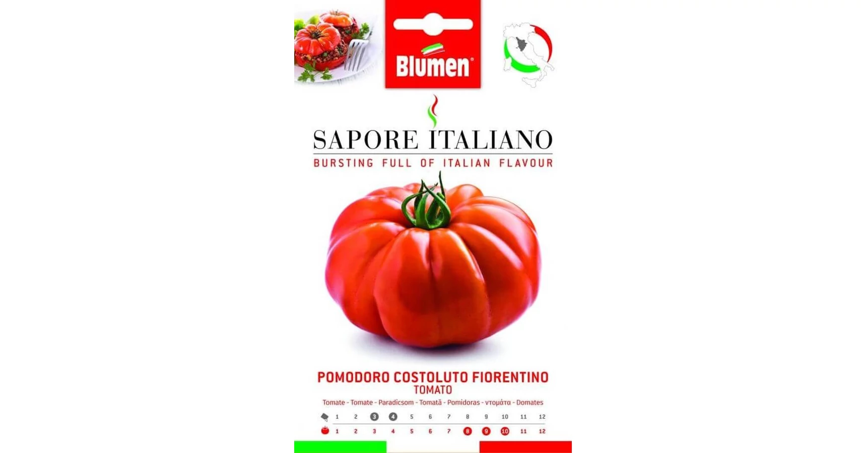 Paradicsom Firenzei Steak 1,5g BLUMEN - Kerek paradicsom